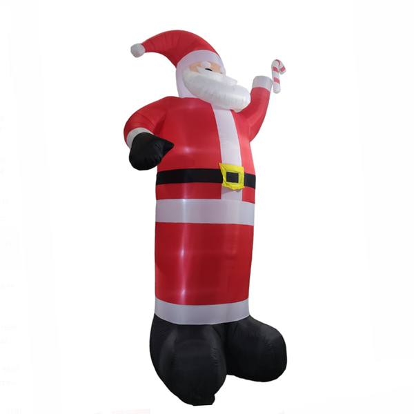 Papai Noel Inflavel 5 Metros Altura Decoraçao Natal Gigante Natalino ...