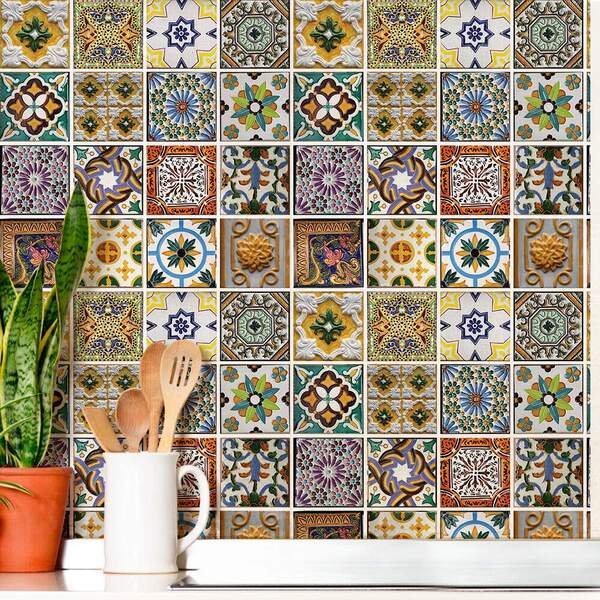 Papel De Parede - Azulejo - Modelo 2-60x300cm | Leroy Merlin