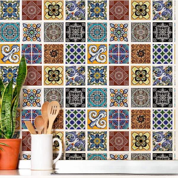 Papel De Parede - Azulejo - Modelo 4-60x300cm | Leroy Merlin