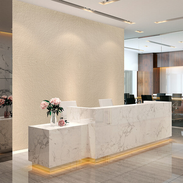 Papel De Parede Couro Bege 5 Metros | Leroy Merlin