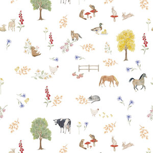 Papel De Parede Passeio No Campo 602681 | Leroy Merlin