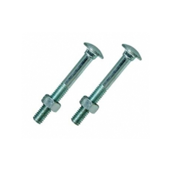 Parafuso Ciser Frances Zincado Com Porca 1/4x3 - Embalagem Com 200 ...