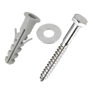 Parafuso Sextavado Soberba + Bucha 8mm + Arruela 100 Cada | Leroy Merlin