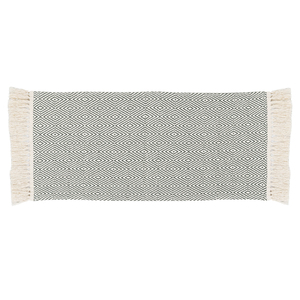 Passadeira Listrado Retangular Diamante Algodão Verde Interna 0,5x1m ...