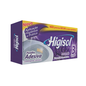 Pastilha Adesiva Sanitária Pratik Lavanda - 24 Embalagens Com 3 ...