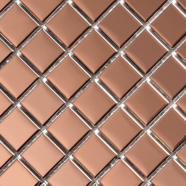 Pastilhas De Inox Para Revestimento Argyle Rose Gold | Leroy Merlin