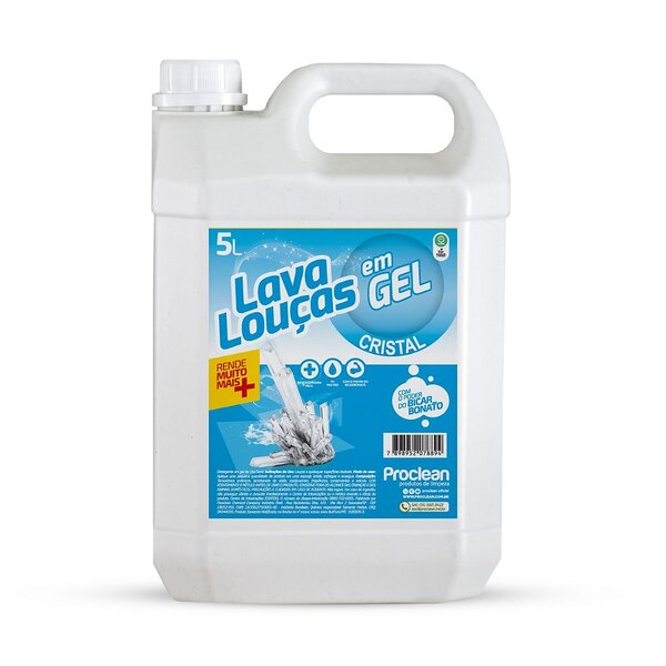 Pc Detergente Em Gel Cristal 5l | Leroy Merlin