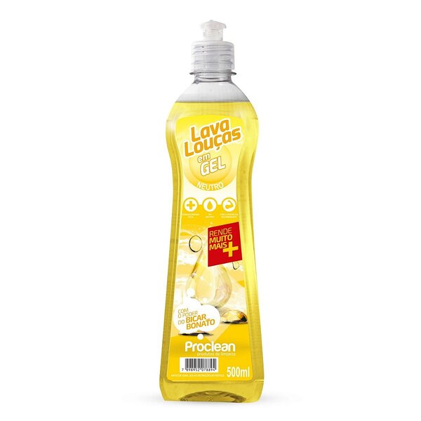 Pc Detergente Em Gel Neutro 500ml | Leroy Merlin