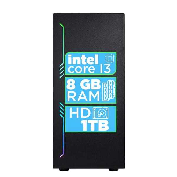 Pc Intel Core I3 8gb Ram Hd 1tb Easypc | Leroy Merlin