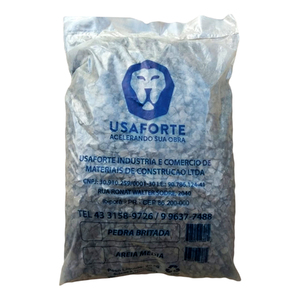 Pedra Britada 1 Saco 20kg Usaforte | Leroy Merlin