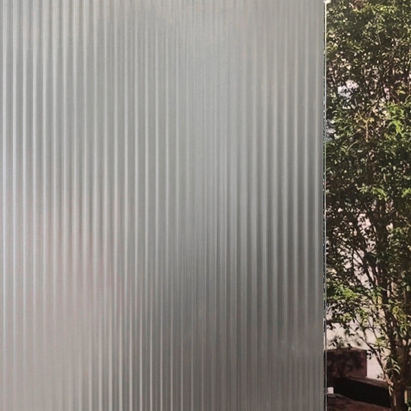 Pelicula Adesivo Eletrostatica Vidro Canelado Transparente | Leroy Merlin