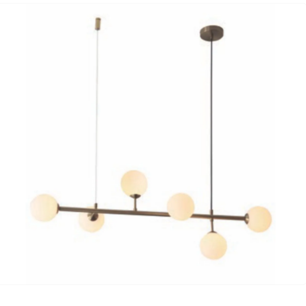 Pendente Cosmos Casual Light Pd1431br Bronze /branco 6lxg9* | Leroy Merlin