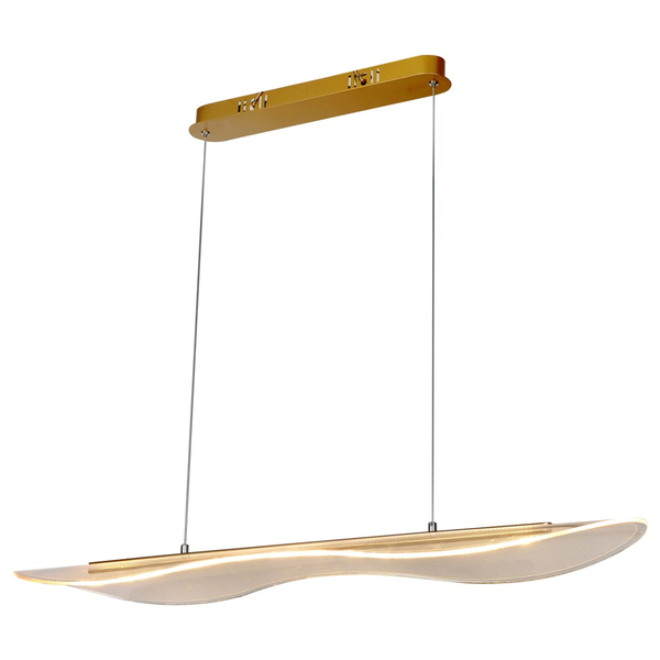 Pendente Moderno Dourado 100cm Led 30w 3000k Bivolt | Leroy Merlin
