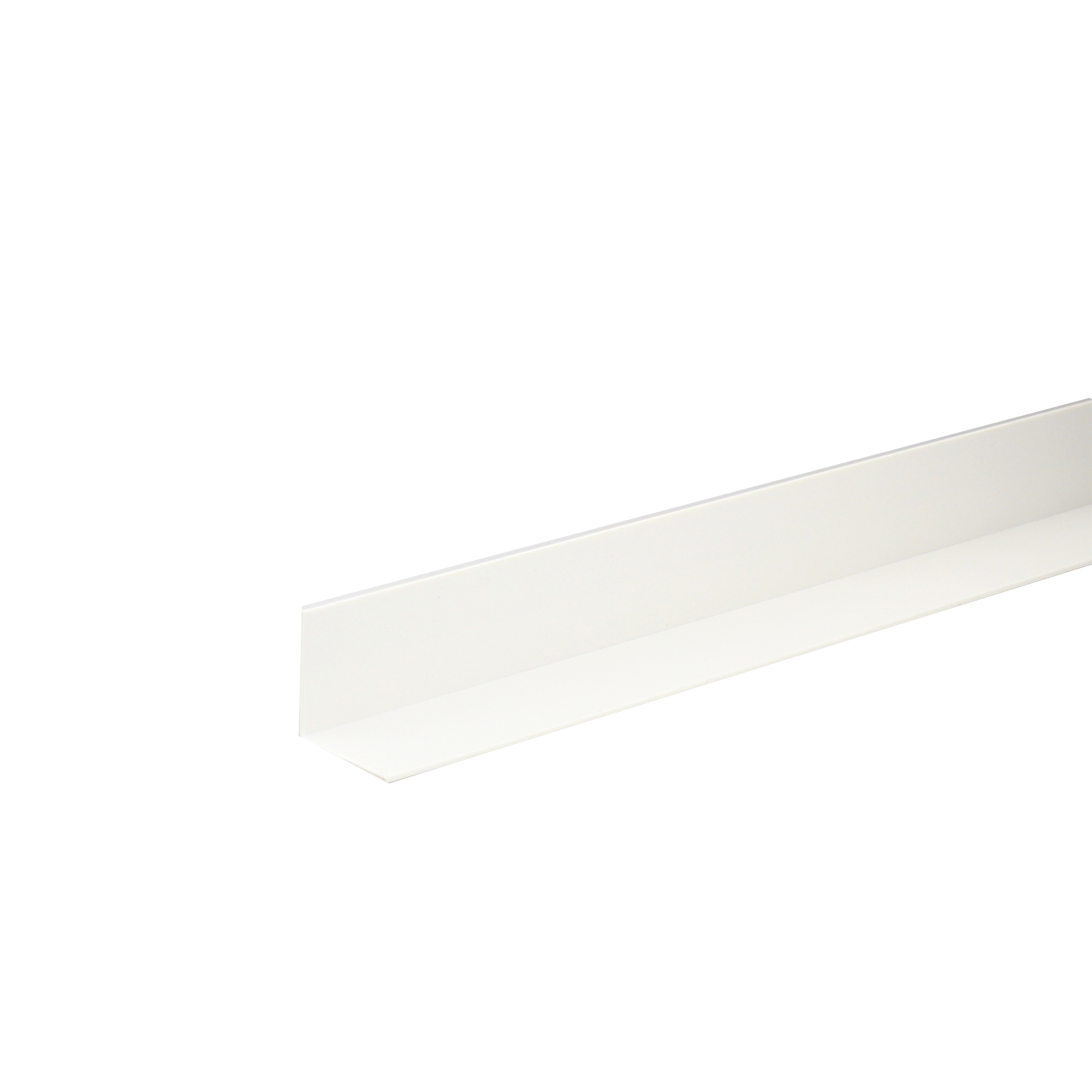 Perfil PVC Angular 2mx20x20mm Branco Opaco | Leroy Merlin