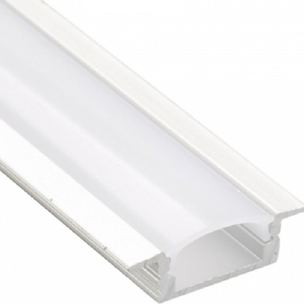 Perfil De Led Embutir Slim 2m 30,2mm X 9,64mm Branco | Leroy Merlin