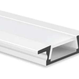Perfil De Led Slim Embutir 3m 23,6mm X 7mm Branco | Leroy Merlin