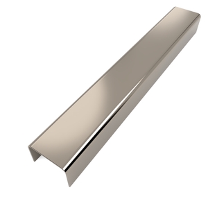 Perfil Listelo "U", Aço Inox 304, Brilho, Bronze - 9 x 20 x 9 x 2000 mm ...