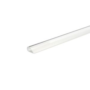 Perfil PVC Oval T 1mx5mm Branco | Leroy Merlin