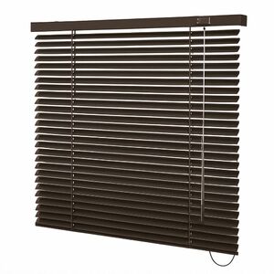 Persiana Horizontal Alumínio 25mm Marrom - 1,93m X 3,00m | Leroy Merlin