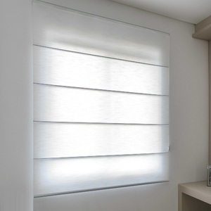 Persiana Romana Translucida Branca - 1,70m X 2,00m | Leroy Merlin