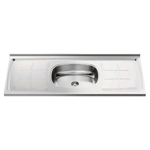 Pia de Cozinha Aço Inox Cinza 120cm Bali Ghel Plus | Leroy Merlin