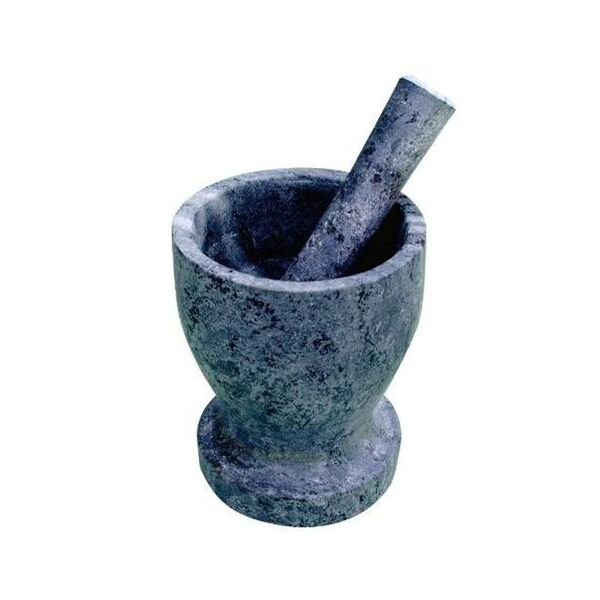 Pilão Almofariz Socador Grande Em Pedra Sabão 13 5 Cm | Leroy Merlin