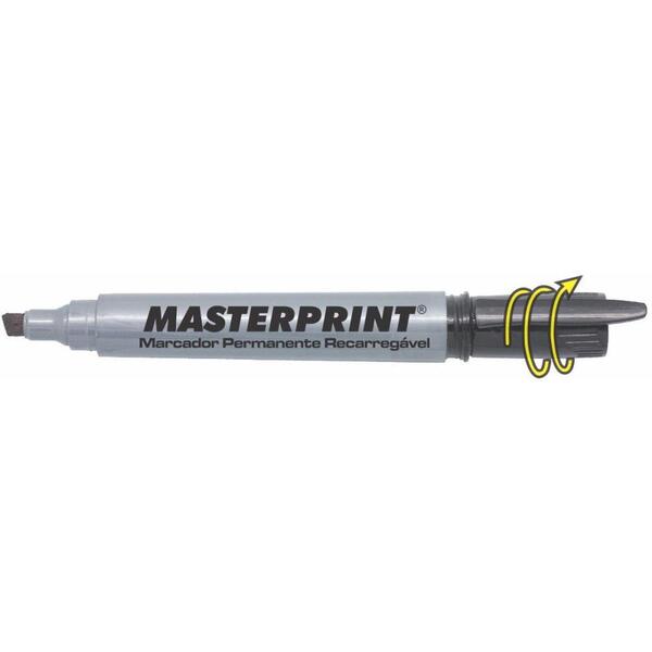 Pincel Marcador Permanente Mp 616 Preto Recarregavel | Leroy Merlin