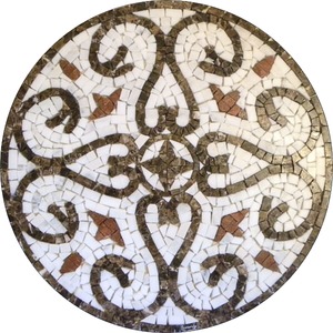 Piso Em Mosaico Romano Volute - 80cm | Leroy Merlin