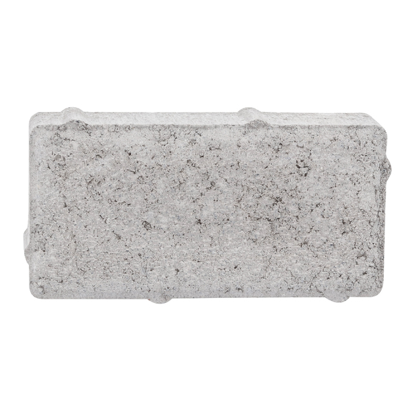 PISO INTERTRAVADO DE CONCRETO - COR NATURAL MODELO PAVER PLATO ...