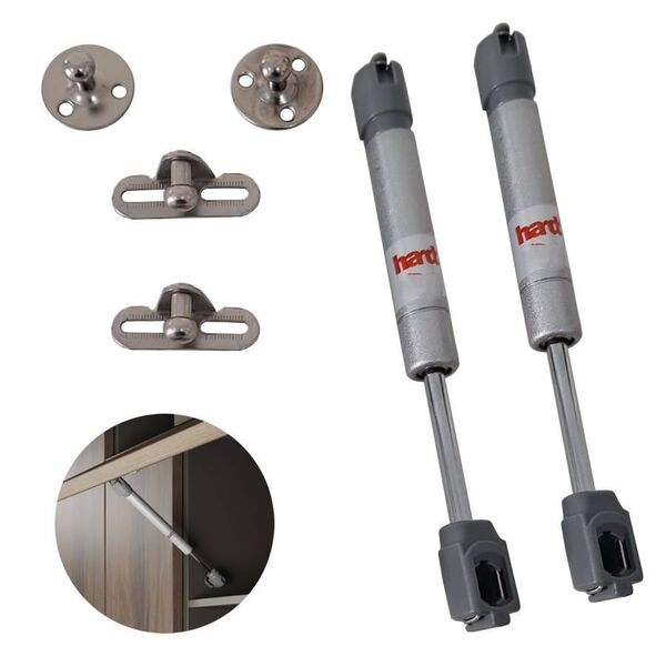 Pistão A Gás Mini 156/80n Hardt - Kit Com 2 Unidades | Leroy Merlin