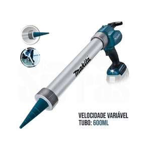 Pistola De Calafetagem Sem Bateria 18v Dcg180zb Makita | Leroy Merlin