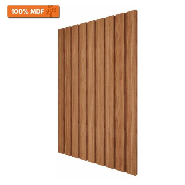 Placa De Painel Ripado 100% Mdf 117x80,3cm Flex Mgm Freijo | Leroy Merlin