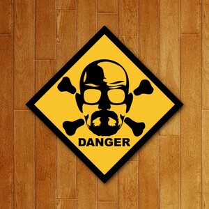 Placa Decorativa Danger Heisemberg | Leroy Merlin