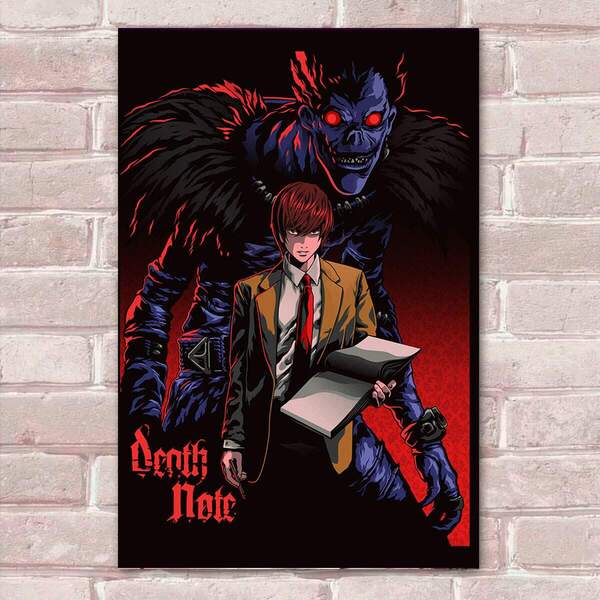 Placa Decorativa Death Note 8 Mdf 30x45cm | Leroy Merlin