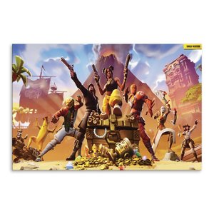 Placa Decorativa Em Mdf Gift A Battle Pass In Fortnite 20x30 | Leroy Merlin