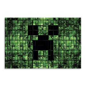 Placa Decorativa Em Mdf Minecraft Gamer 20x30 | Leroy Merlin