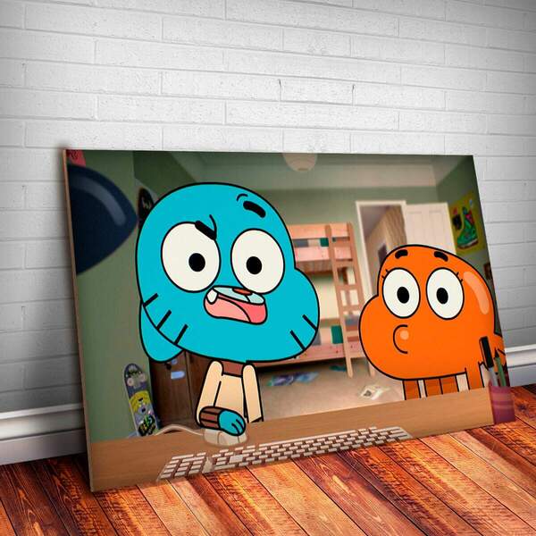 Placa Decorativa Gumball 4 Mdf 20x30cm | Leroy Merlin