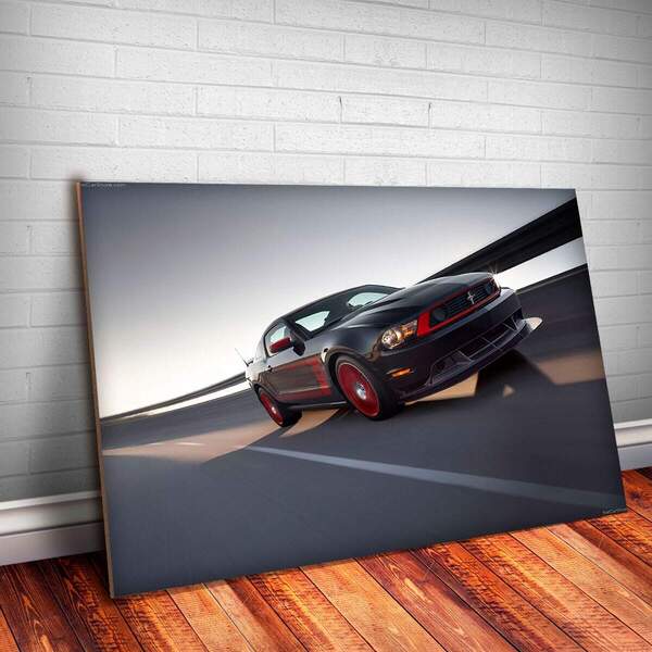 Placa Decorativa Mustang 8 Mdf 20x30cm | Leroy Merlin