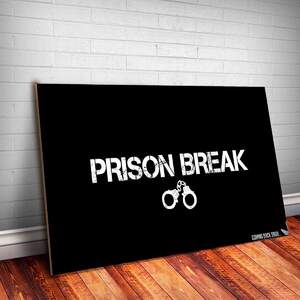 Placa Decorativa Prison Break 6 Mdf 30x45cm | Leroy Merlin