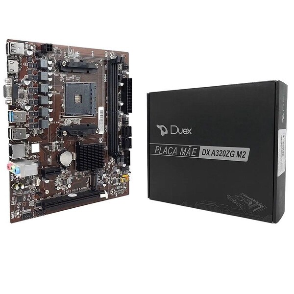 Placa Mae Duex A320zg M2 Ddr4 Am4 Gigabit | Leroy Merlin