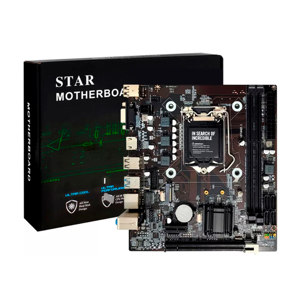 Placa Mae Intel 1150 B85 M.2 2xddr3 Hdmi/vga 4 Geraçao Tg-h85-g573 Star ...
