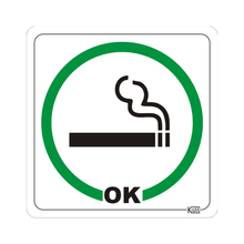 Placas de Sinalização Permitido Fumar com preços excelentes | Leroy Merlin