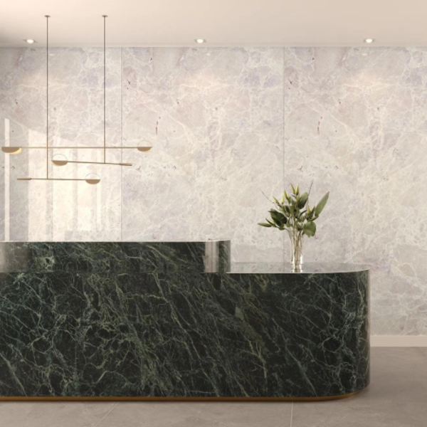 Placa Resina Imitação De Pedra Mármore Formix 3d - Opal White Medida:2 ...