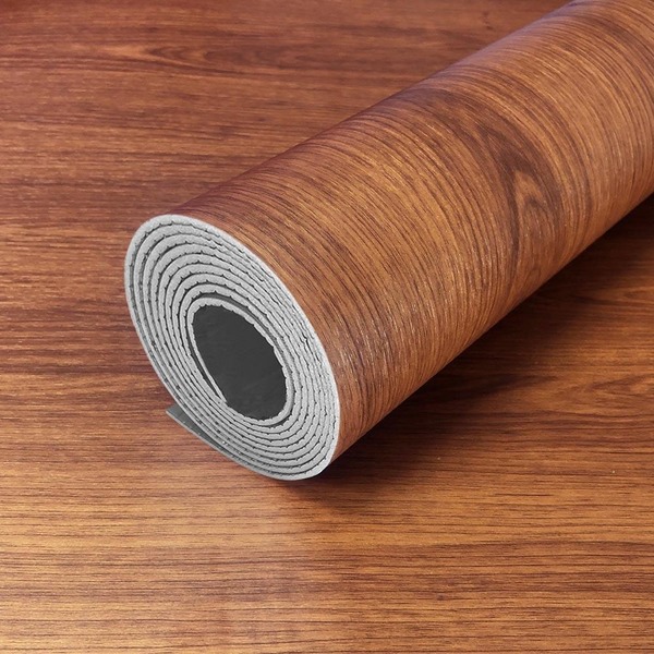 Placa Revestimento Adesiva Flexível Para Parede Madeira Jacarandá ...