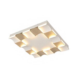 Plafon Astraled Neyl P-9973 Led Alto Irc 90 84w Bivolt Dourado Dourado ...