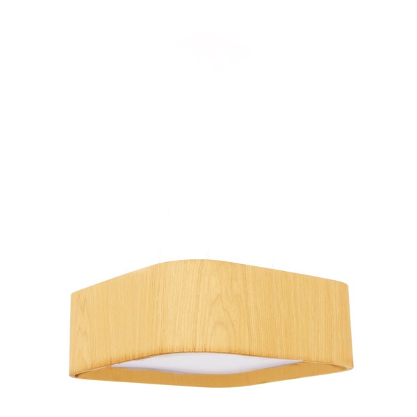 Plafon Madeira Quadrado Arredondado 60x60cm Marfim | Leroy Merlin