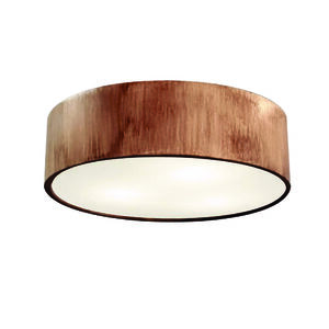 Plafon Para Sala Em Madeira Cilíndrico Sl-3068 Cor Imbuia | Leroy Merlin