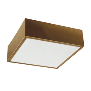 Plafon Quadrado De Aluminio Grafite 20cm | Leroy Merlin