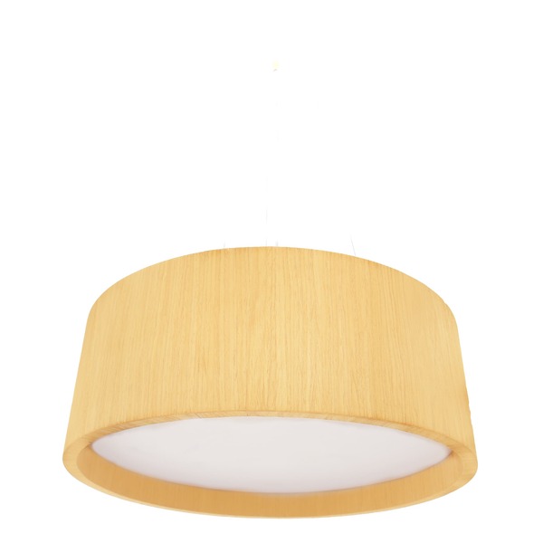 Plafon Redondo Madeira 30cm Marfim | Leroy Merlin