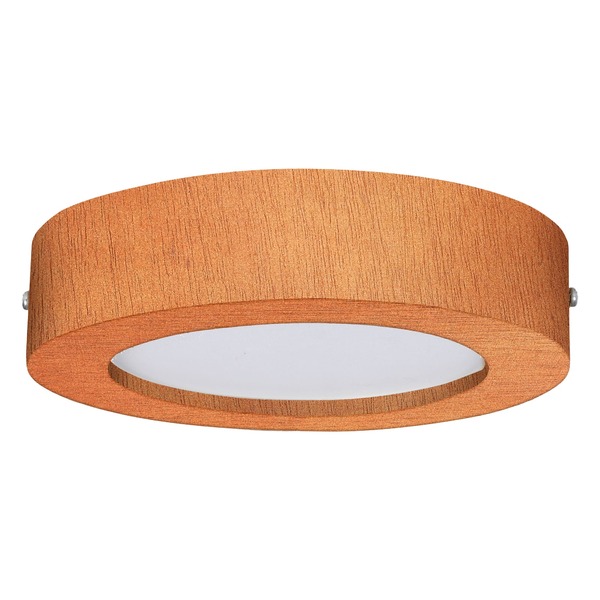 Plafon Wood Madeira Redondo Led 24w Bivolt Mel -branco Frio | Leroy Merlin